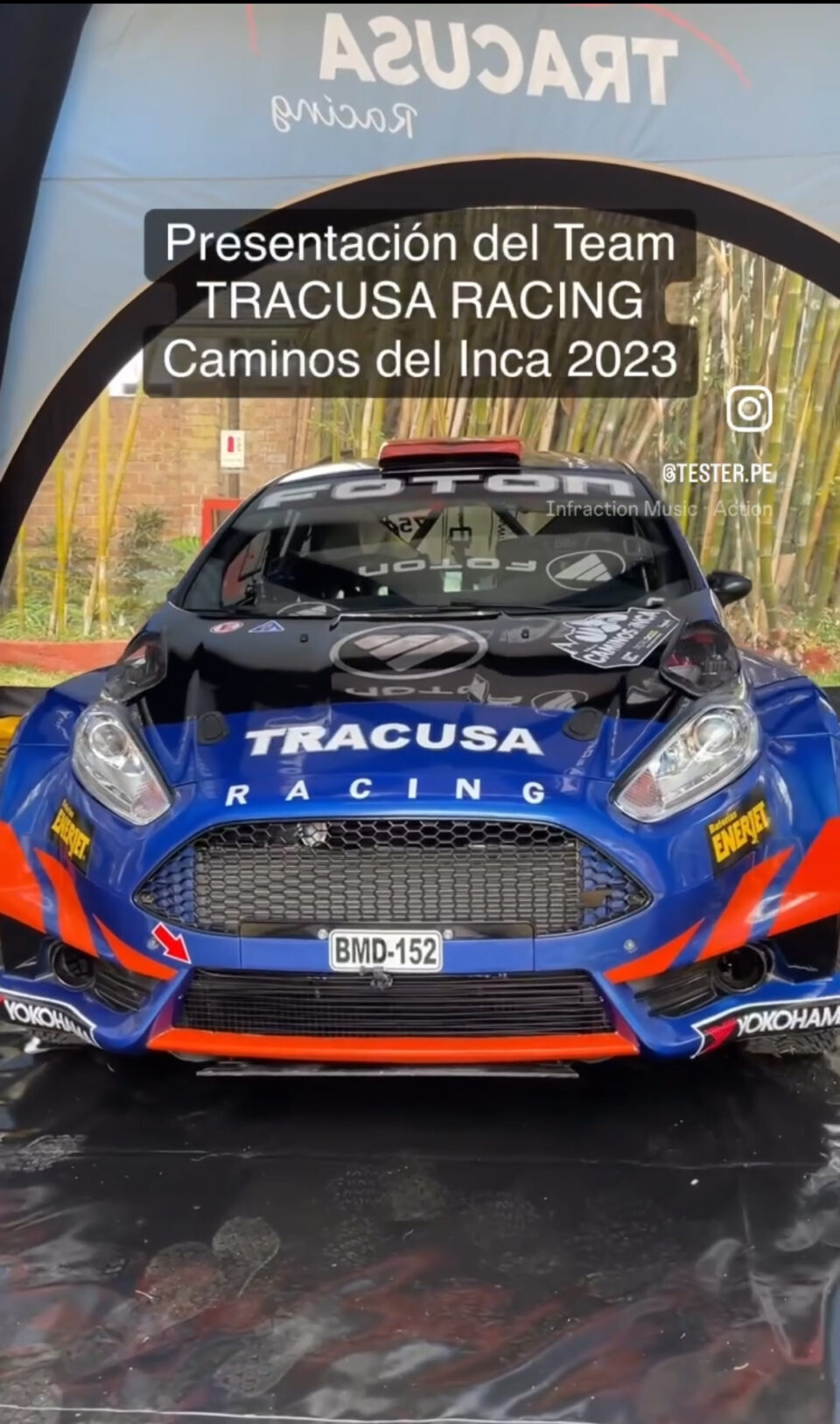 PRESENTACIÓN DEL TEAM TRACUSA RACING / CAMINOS DEL INCA 2023 – Tester